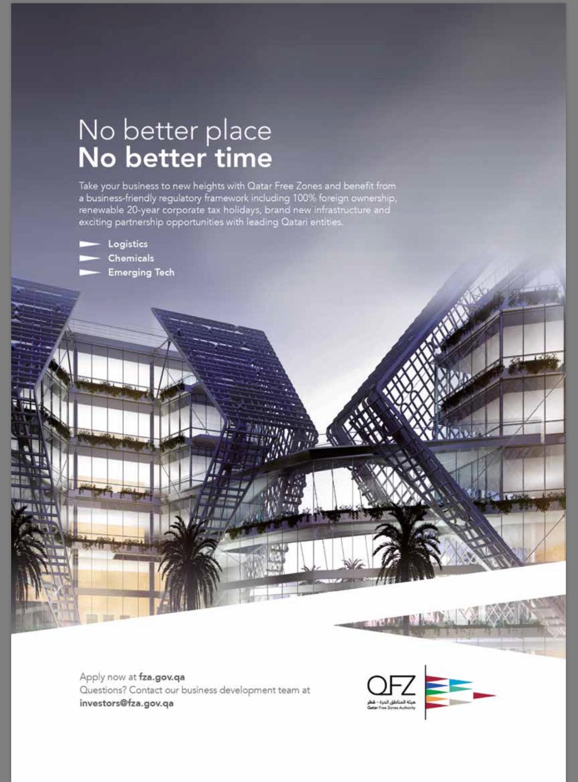 Chairman's Interview With Oxford Business Group On Qatar's Foreign ...