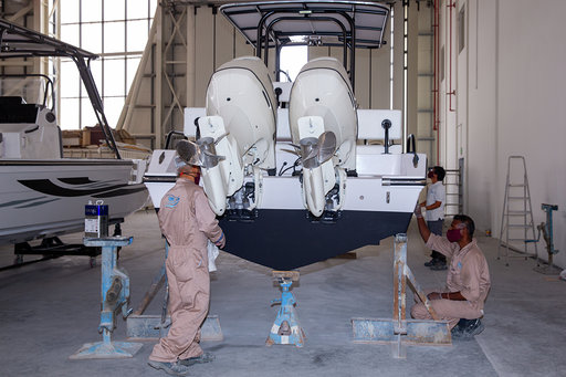 First Speedboat Manufactured in MARSA is Delivered to Client - Qatar ...