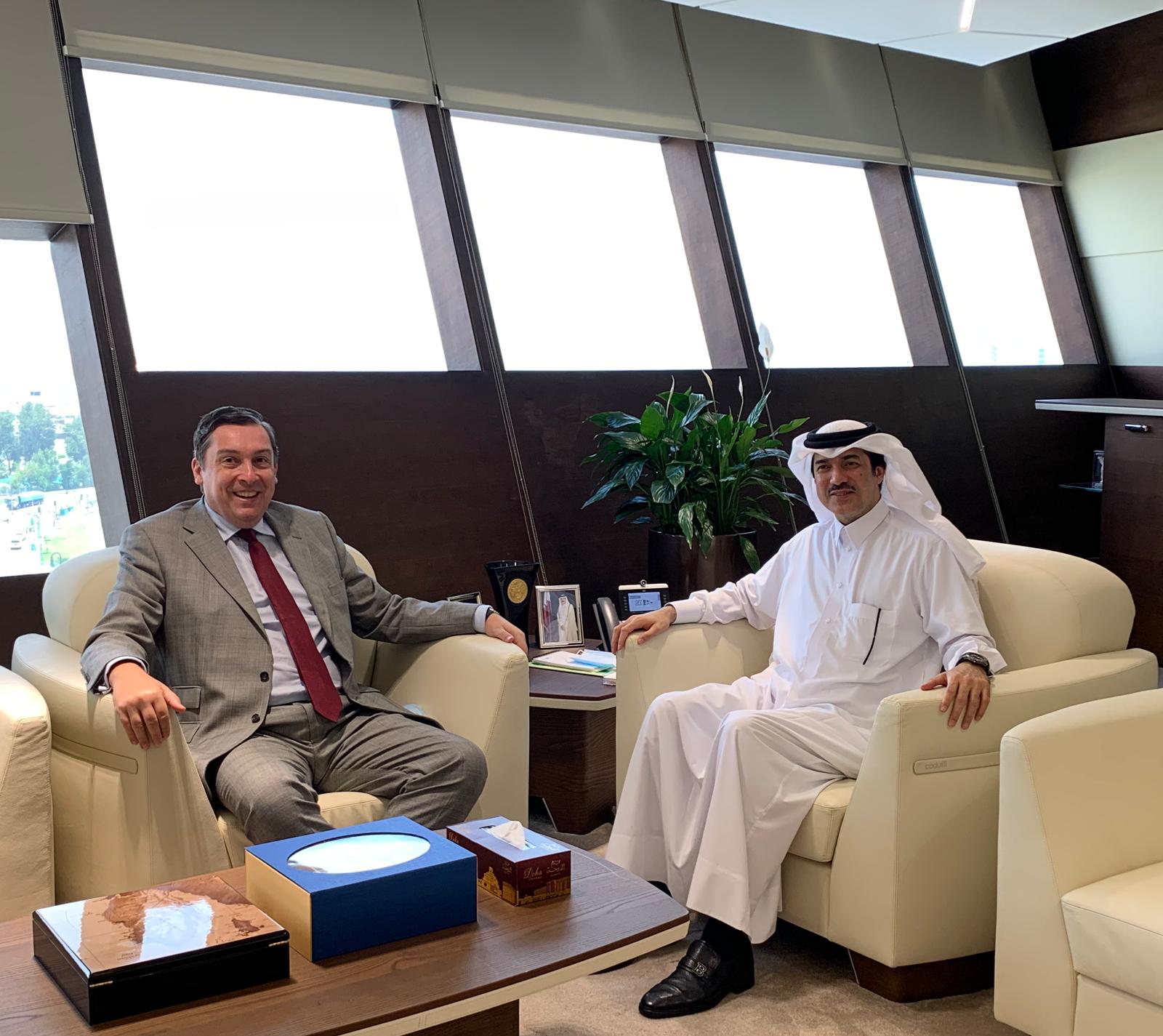 New British Ambassador to Qatar discusses bilateral trade ties with ...