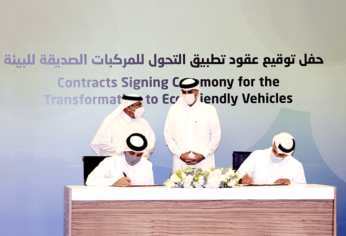 Framework agreement signed to manufacture E-Buses in Qatar Free Zones ...