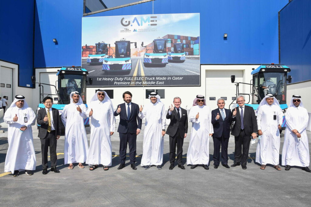 GAME tests the first e-vehicles “Made in Qatar” at QFZ - Qatar Free Zones