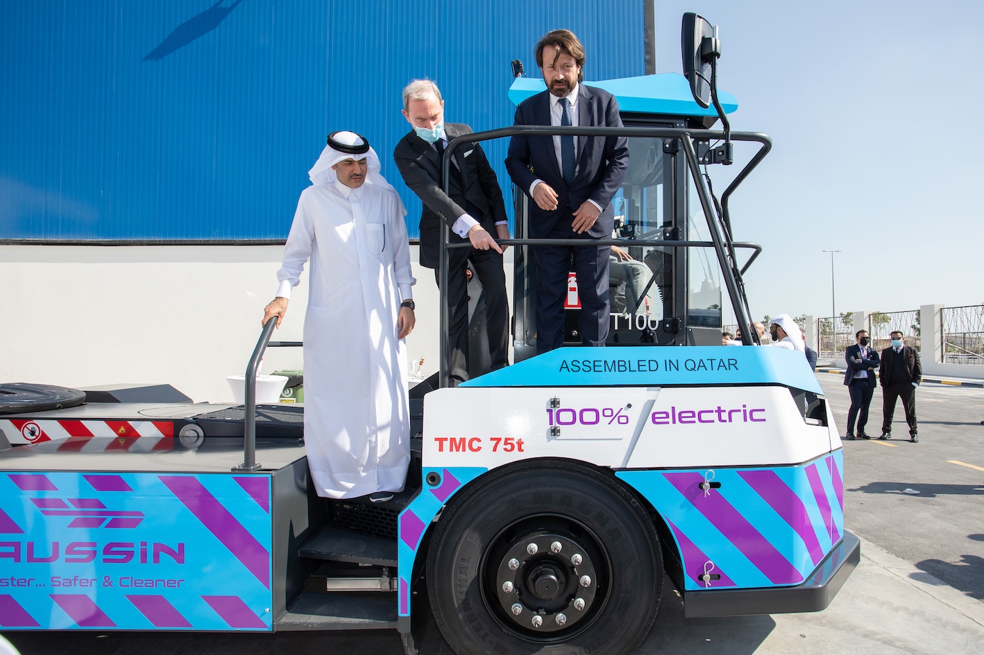 GAME tests the first e-vehicles “Made in Qatar” at QFZ - Qatar Free Zones