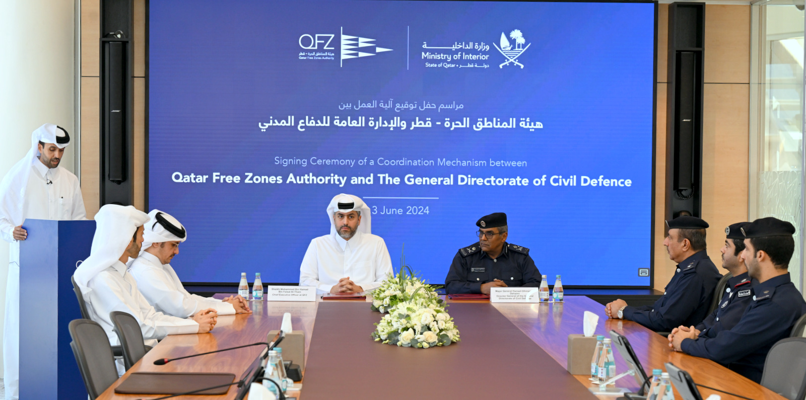 Coordination Mechanism signed with General Directorate of Civil Defense ...
